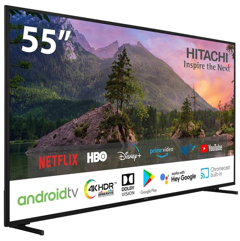 Preciazo Amazon! TV Hitachi 4K Android TV HDR 55" a 339€