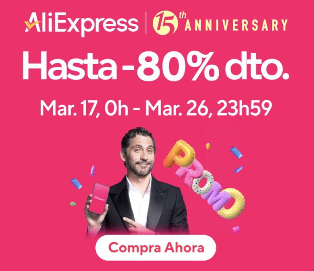 Cupones Aniversario AliExpress Codigos descuento y ofertas